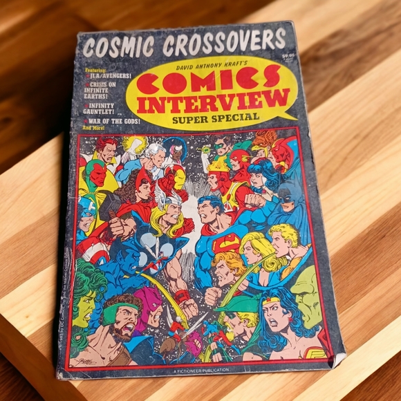 Accents | David Anthony Kraft Comics Interview Super Special Cosmic Crossover Issue | Poshmark